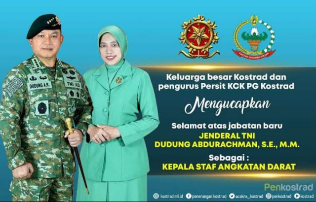 Jenderal TNI Dudung Abdurachman Resmi Menjabat Kasad