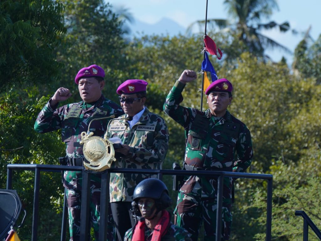 Prof. Mahfud MD : Latgab TNI Dharma Yudha 2023 Menunjukkan Kemampuan ...