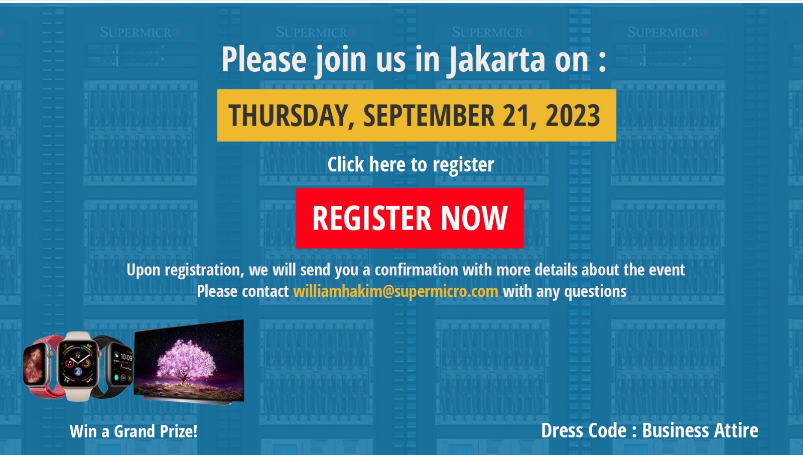 Join us at “Accelerate Everything” 21 SEPTEMBER 23